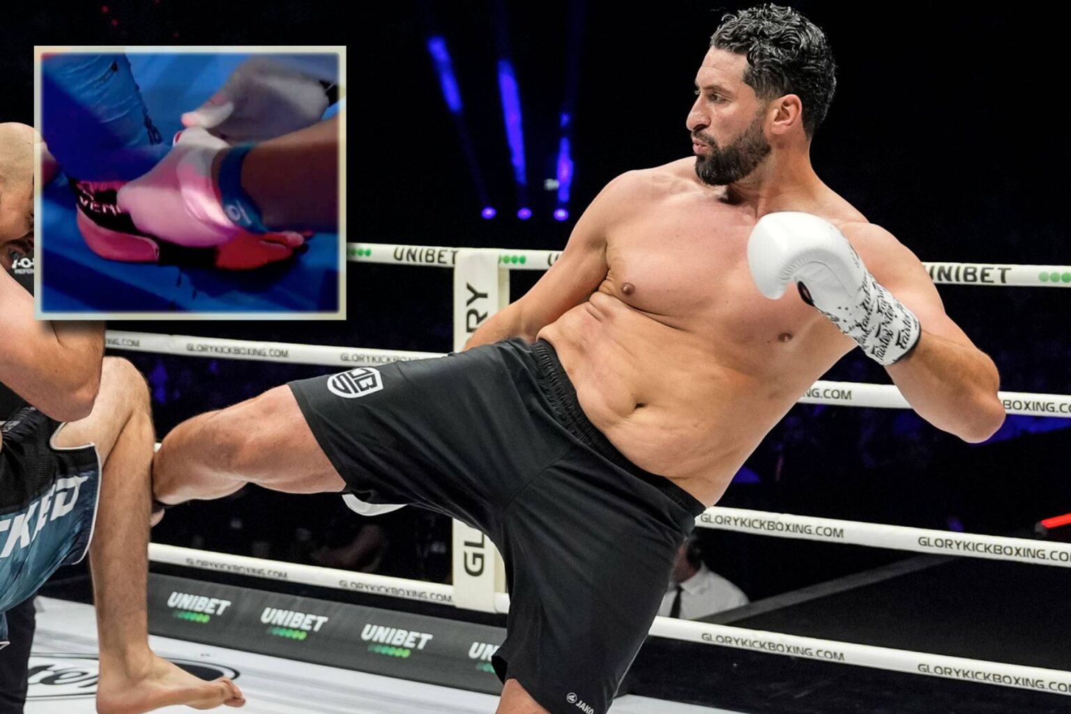 Jamal Ben Saddik déjà vu! Rico Verhoeven's sparmaat horrorblessure ...